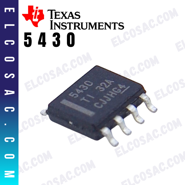 TPS5430 | TEXAS INSTRUMENTS - Elcosac - Perú Lima Perú